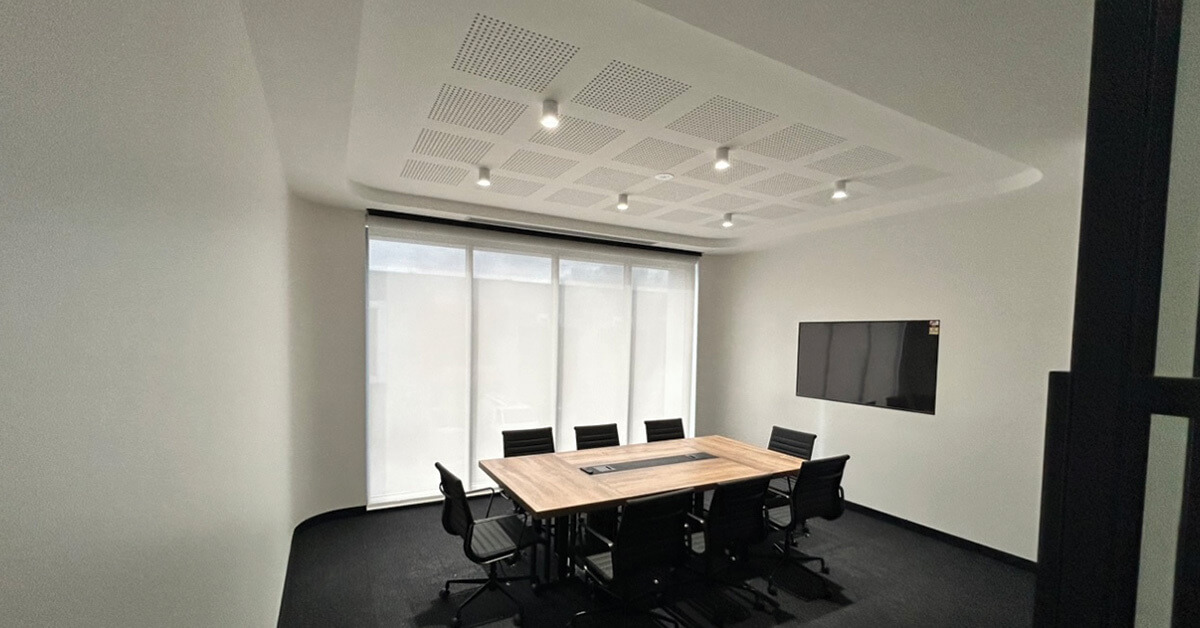 Modern Sound Proof Office Fit Out Melbourne - Metro Office Fitouts